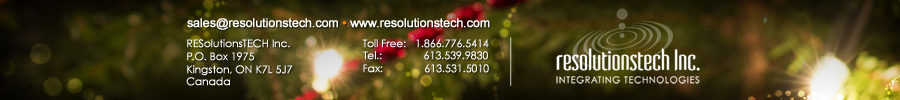 Happy Holidays From RESolutionsTECH